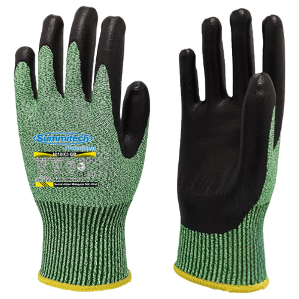 NI10(C) GR - Cut Resistance Gloves - Summitech